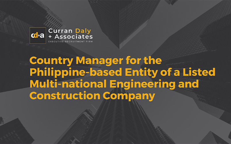 Country Manager for Local Entity of Multi-national Company